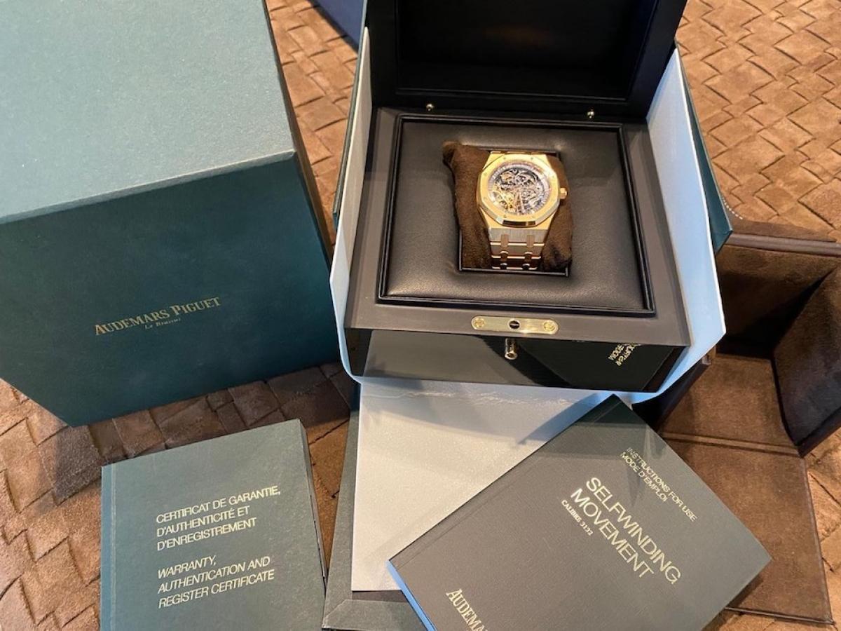 Audemars Piguet Royal Oak Double Balance Wheel Openworked 15407OR.OO ...