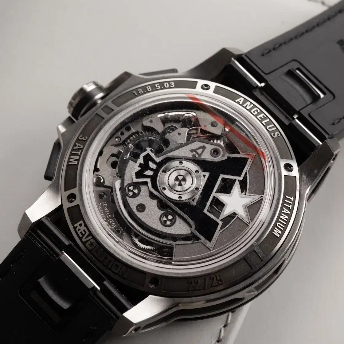 Angelus Chronodate 0CDZF.P01A.K009I - Topwatch