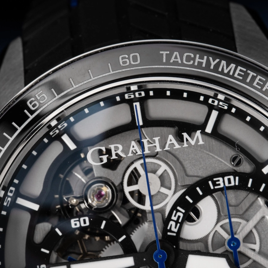 Graham Silverstone RS Skeleton 2STAC3.B01A - Topwatch